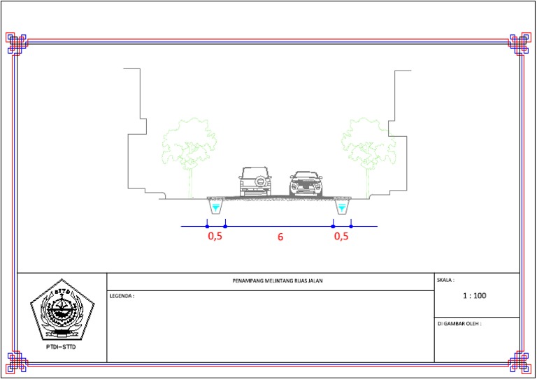 Lebar Jalan 6 M | PDF