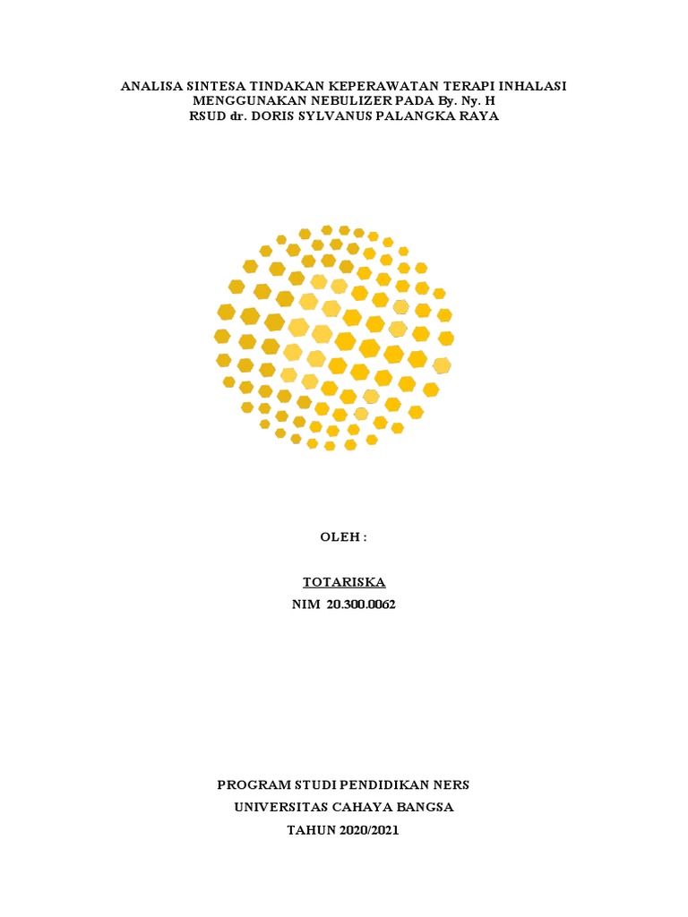 Dops - Inhalasi Nebulizer | PDF | Kesehatan Holistik | Sains & Matematika