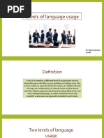 Module 4 Varieties and Registers of Spoken and Written Language | PDF ...