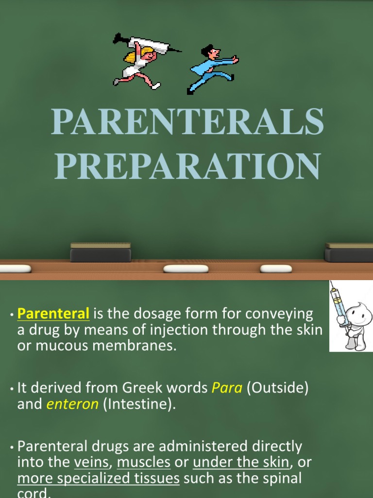 Parenteral Preparation | PDF | Intravenous Therapy | Electrolyte