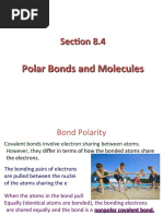 Polarity of Molecules Hand-Out | PDF | Chemical Polarity | Covalent Bond