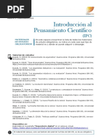 Introducción Al Pensamiento Científico | PDF