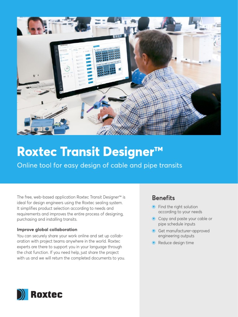 Roxtec Transit Designer™: Online Tool For Easy Design of Cable and Pipe ...