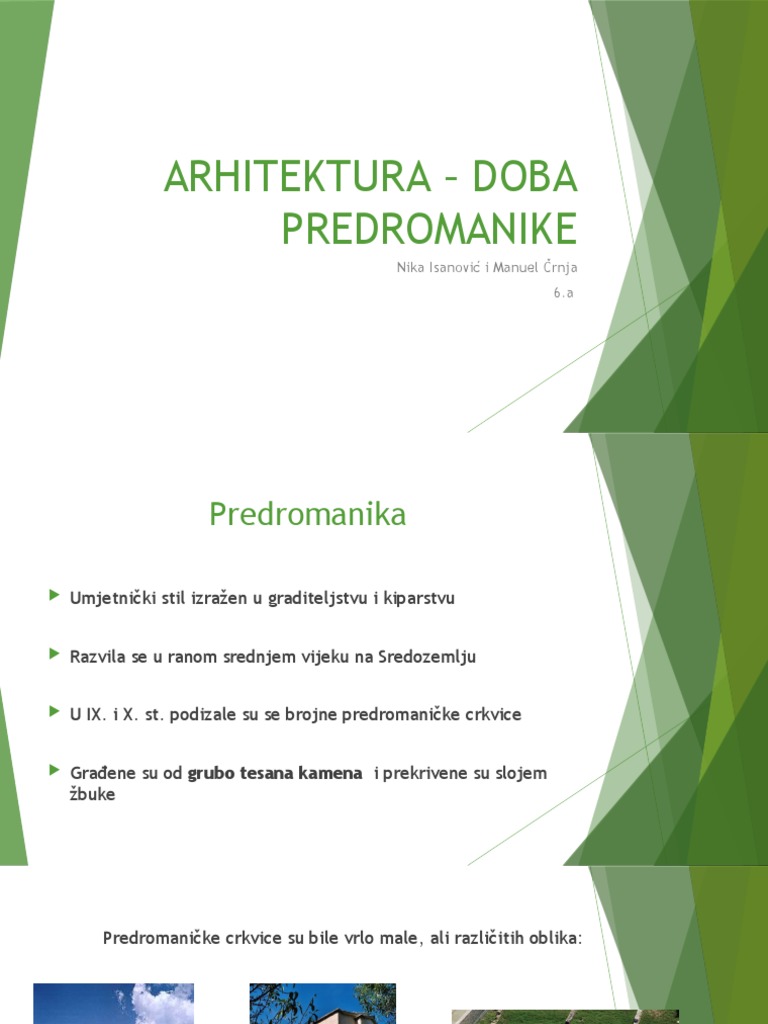 Predromanika I Glagoljica Prezentacija | PDF