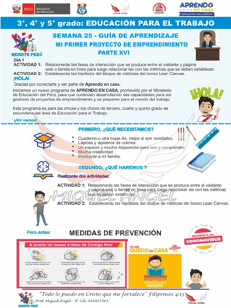 EPT 3°, 4° y 5° SEMANA 25 | PDF