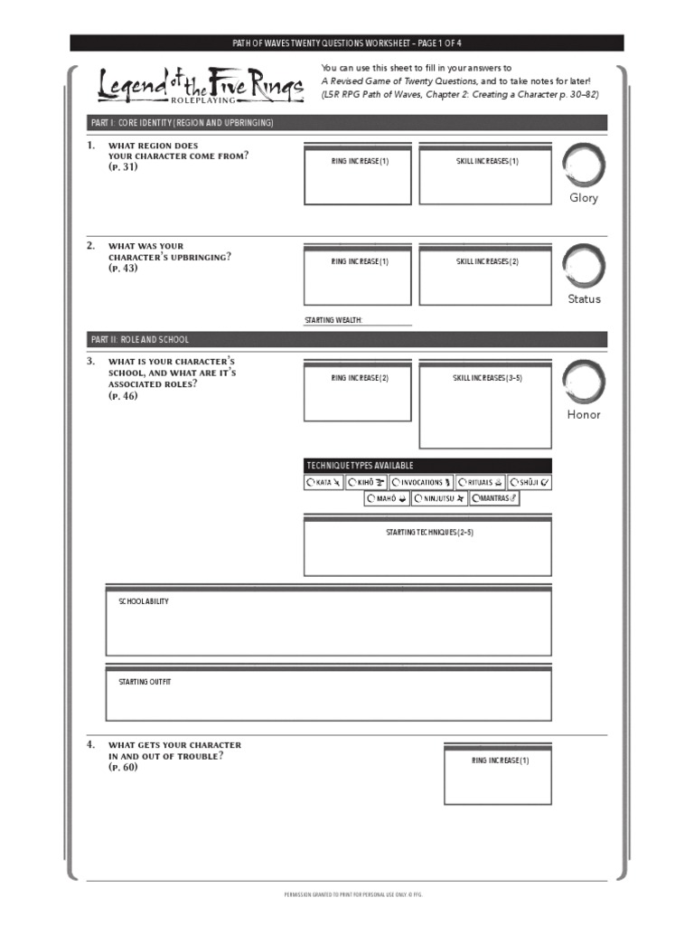 l5r10 - Twenty Questions Worksheet | PDF | Human Nature | Psychology