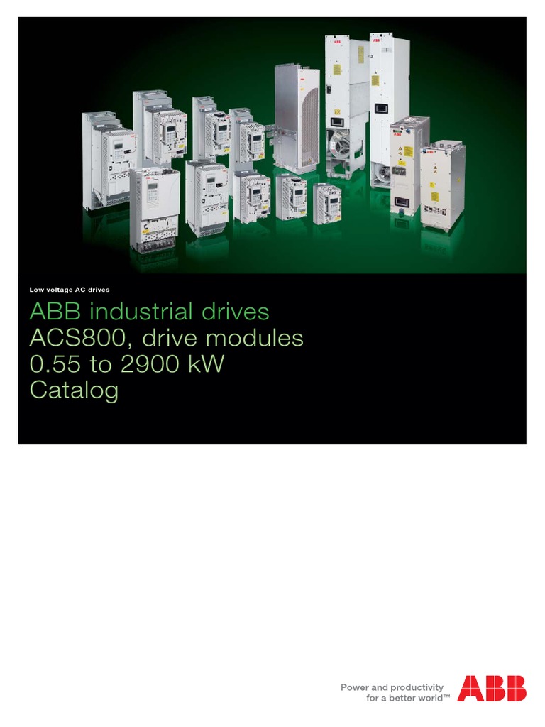 ACS800-Drive Modules | PDF | Power Inverter | Electric Motor