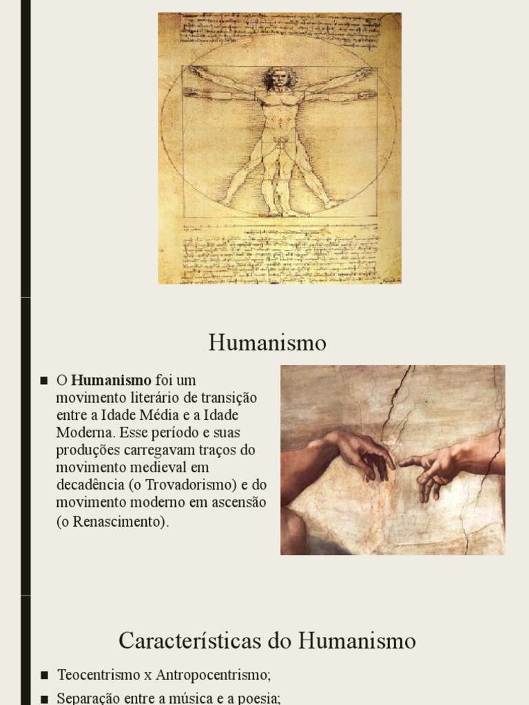 Humanismo X Renascimento - 1 ADM | PDF | Renascimento | Idade Moderna