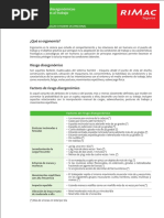 Matriz de Riesgo Disergonomico | PDF | Factores humanos y ergonomía | Science