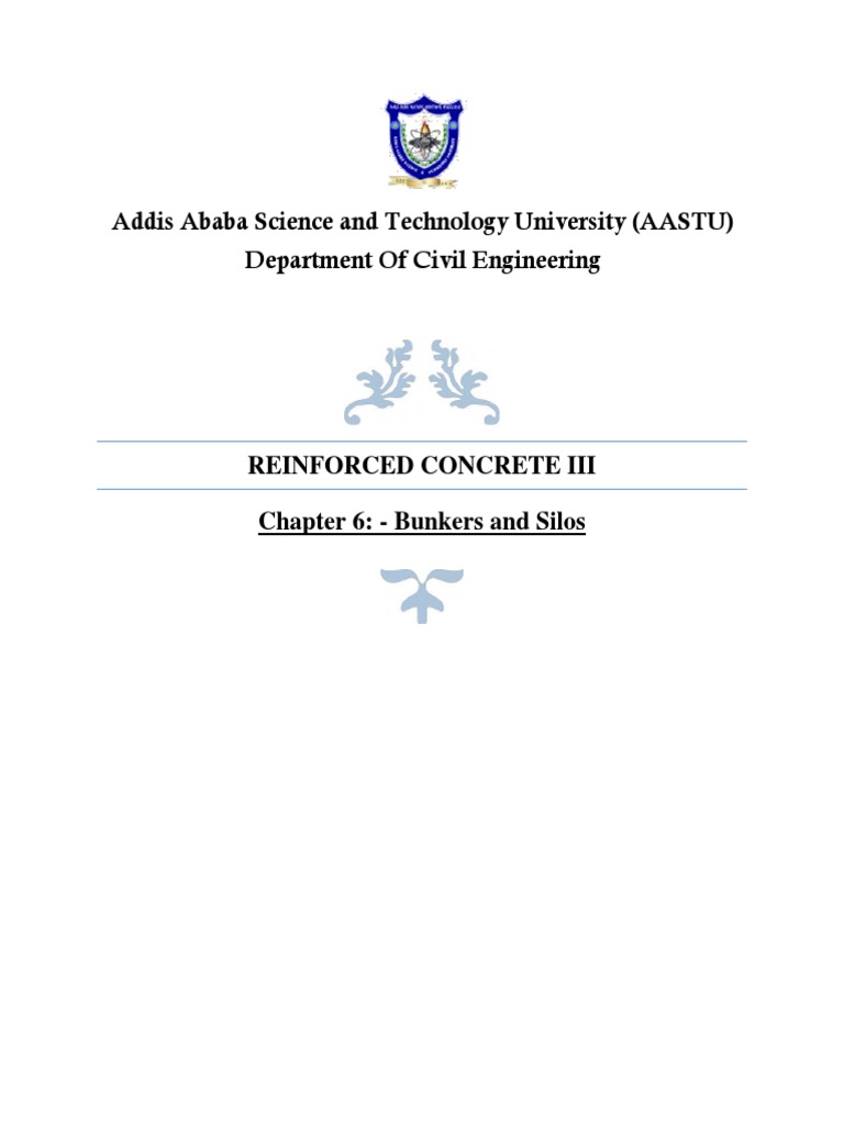 Chapter 6-Bunkers & Silos | PDF | Bending | Beam (Structure)