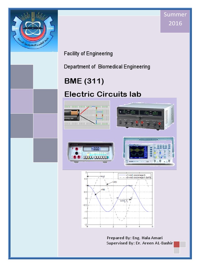 Electric Circuit Manual | PDF | Resistor | Amplitude
