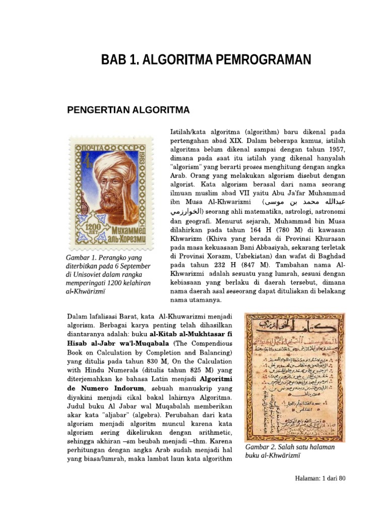 Algoritma Pemrograman | PDF