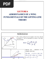 Prandtl's Lifting Line Theory | PDF | Lift (Force) | Chemical Engineering