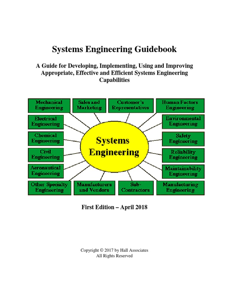Systems Engineering Guidebook - Isbn 9780692091807 | PDF | Systems ...