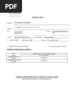 Contoh Contract Rate Hotel | PDF | Business
