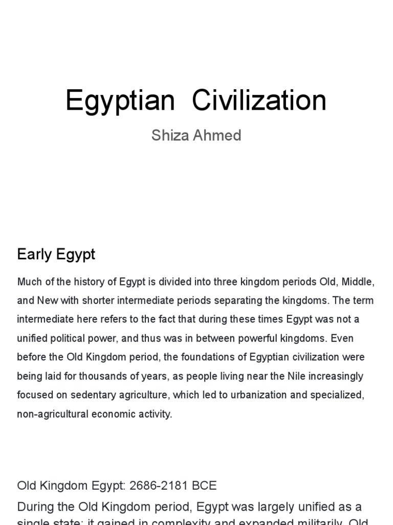 Social Studies Project | PDF | Ancient Egypt | Agriculture