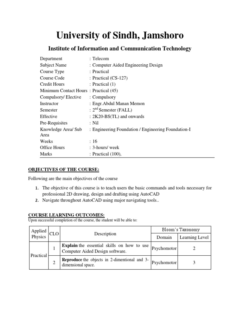 Computer Aided Engineering Design CO | PDF | Computer Aided Design ...