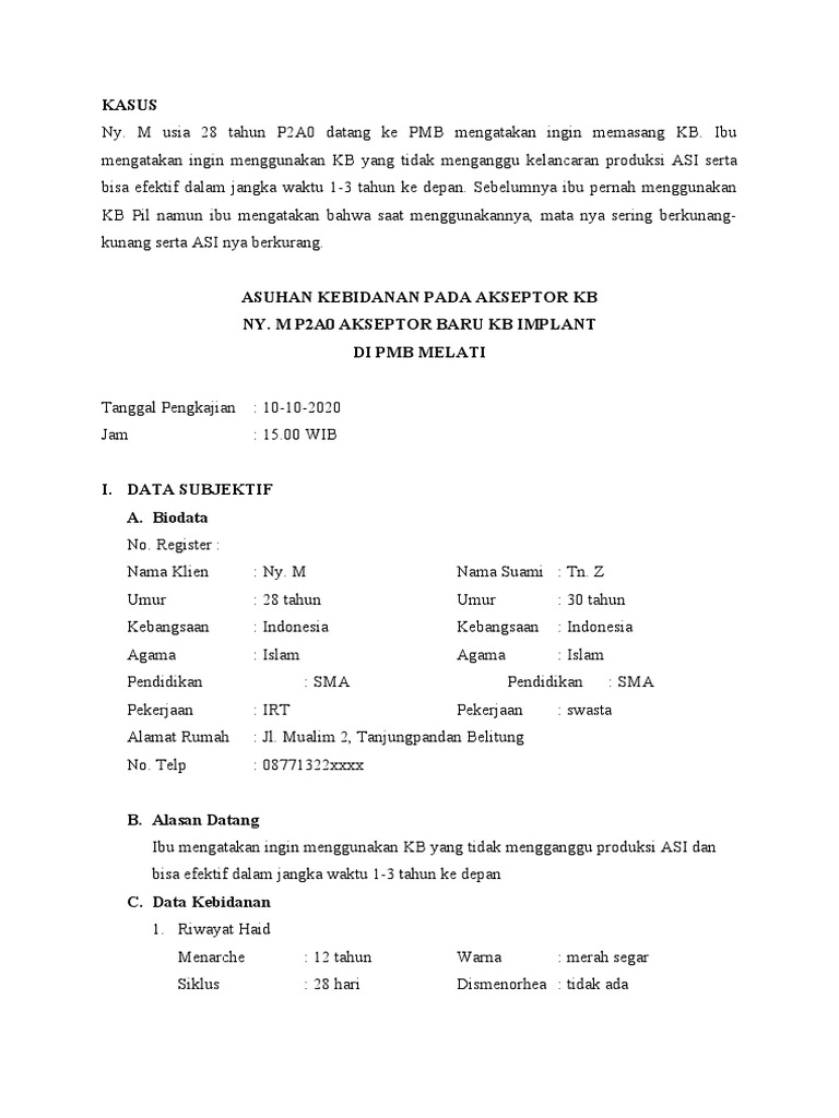 Kelompok 6 - SOAP KB IMPLAN | PDF