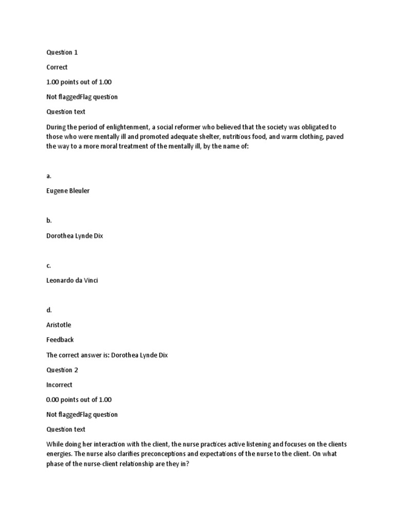 NCM 117 Lec-Prelim | PDF | Psychiatric And Mental Health Nursing ... NCM 117 Lec-Prelim | PDF | Psychiatric And Mental Health Nursing ...