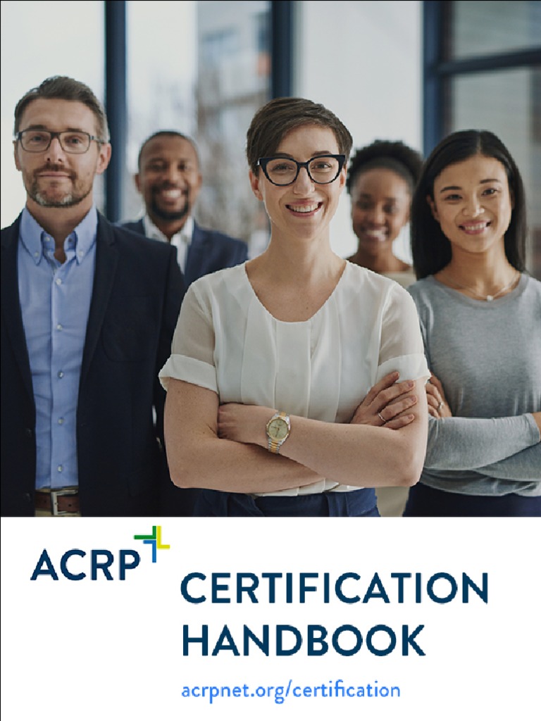 ACRP Certification Guide 2021 | PDF | Clinical Trial | Test (Assessment)