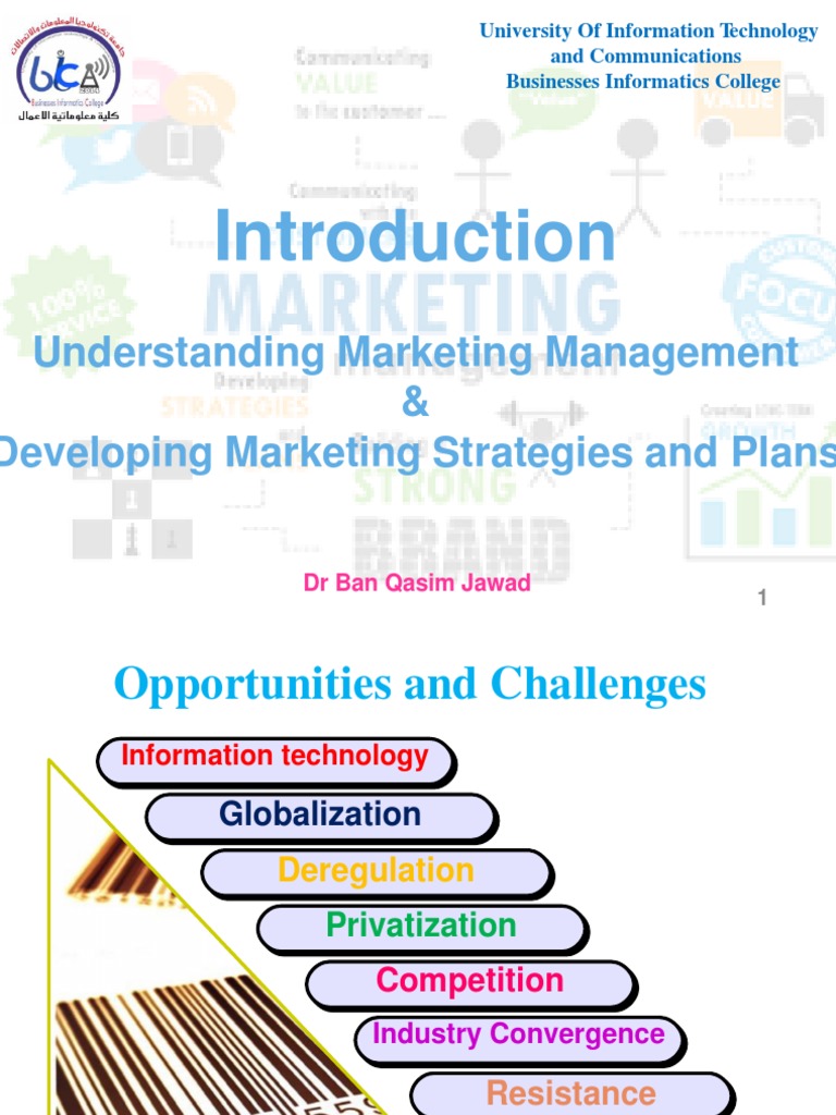 Understanding Marketing Management & Developing Marketing Strategies ...