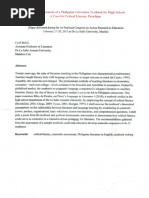 PUP Thesis and Research Paper Templates | PDF | Academia | Further ...