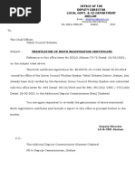 Charge Assumption Report Format | PDF
