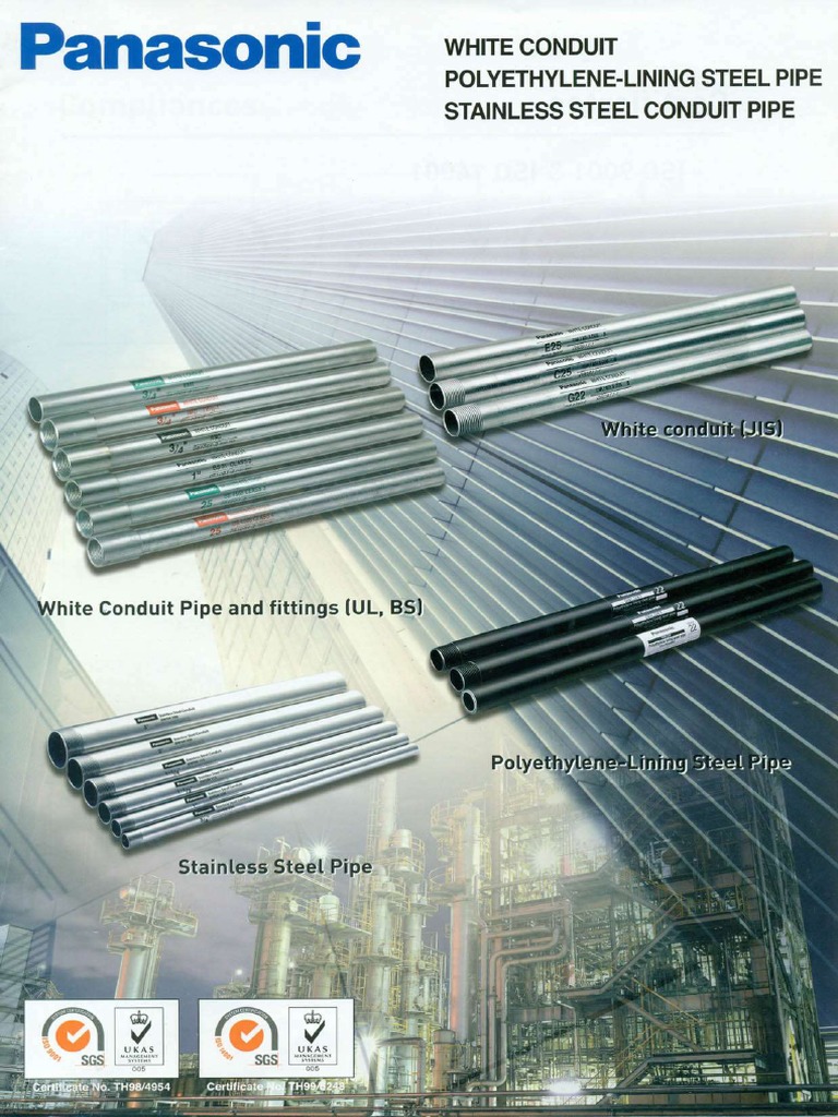 Katalog Panasonic 2018. | PDF | Pipe (Fluid Conveyance) | Galvanization