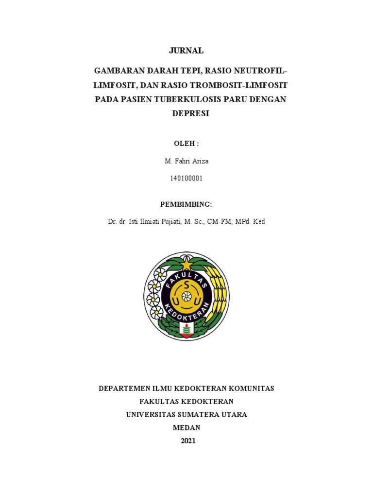 Rasio Neutrofil-Limfosit pada TB Paru | PDF