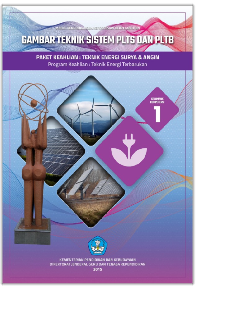 GAMBAR TEKNIK SISTEM PLTS DAN PLTB TEKNIK ENERGI TERBARUKAN GAMBAR ...