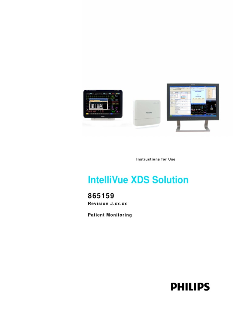 Intellivue XDS Manual | PDF | Window (Computing) | Computer Monitor