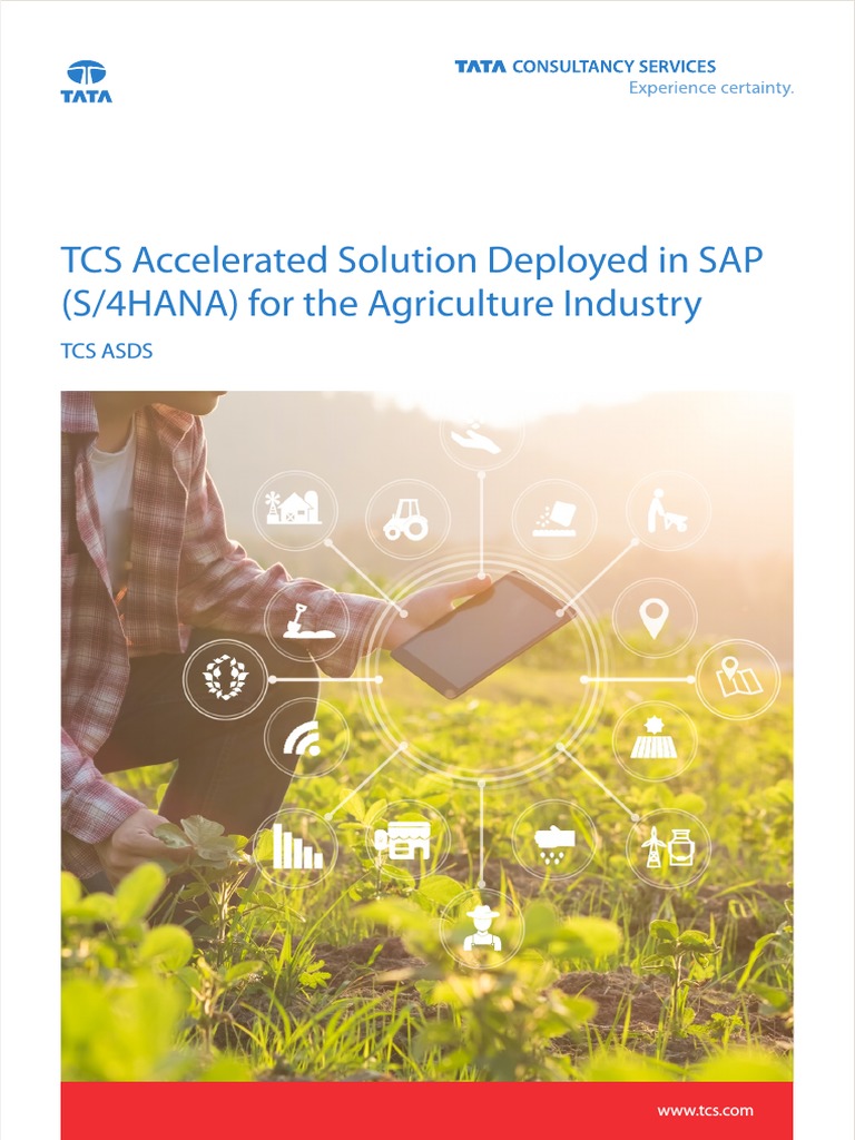 TCS Accelerated Solution Deployed in SAP For The Agriculture Industry ...