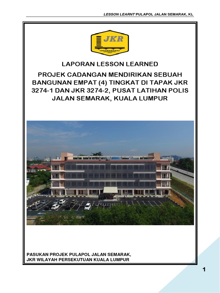 2017 Pulapol Laporan Lesson Learned | PDF