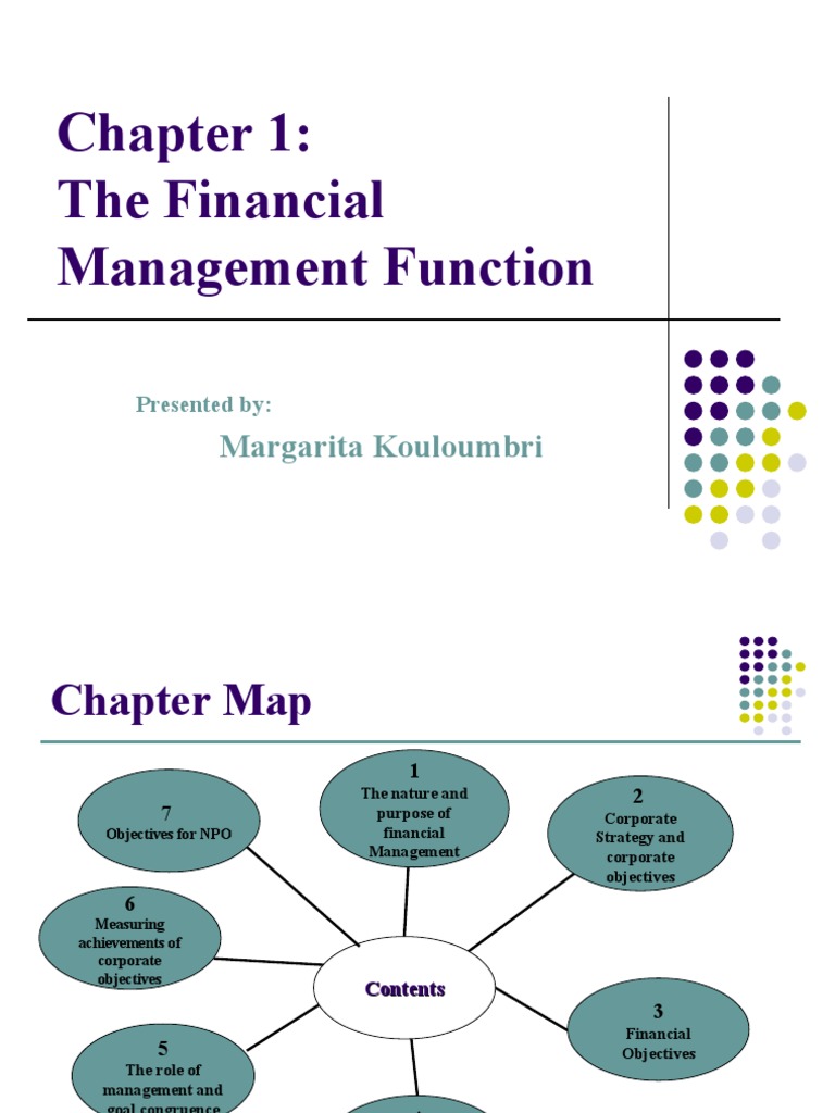 The Financial Management Function: Margarita Kouloumbri | PDF ...