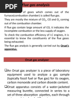 Orsat Apparatus for Flue Gas Analysis | PDF | Gases | Carbon Dioxide