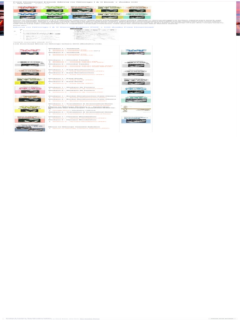 Ebook Minna no Nihongo I & II Gratis | PDF
