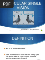 Binocular Vision | PDF | Visual Perception | Visual System