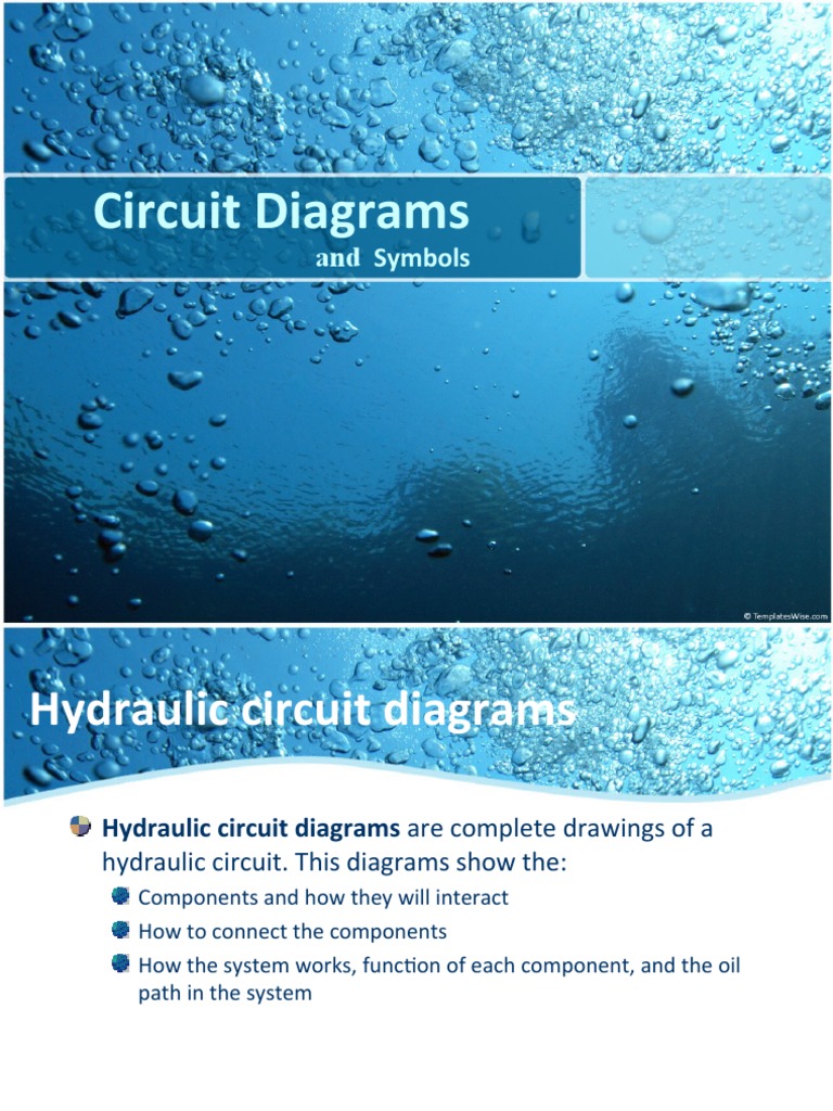 Hydraulic Circuit Diagrams | PDF