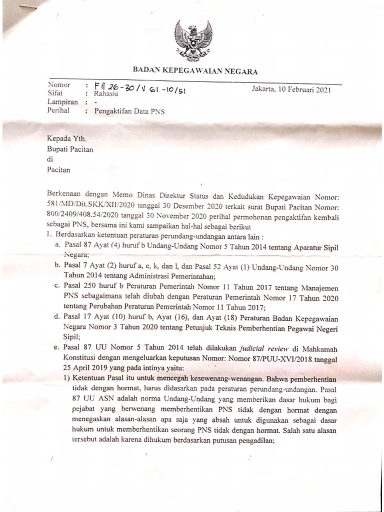 Contoh Surat | PDF