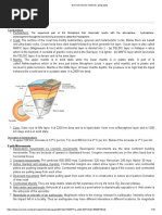 Geography Notes - Vulcanicity | PDF | Volcano | Lava