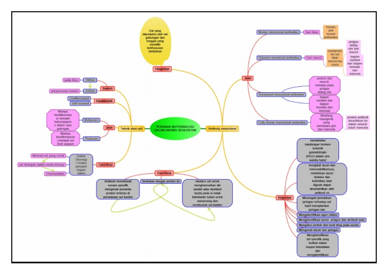 Mind Map Kel. 11 Bioteknologi | PDF