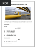 Safe Distance Calculation Hydrotest | PDF