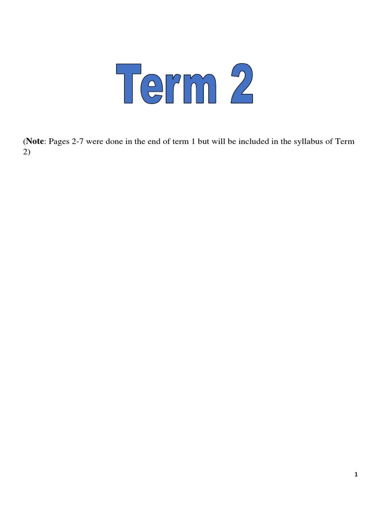 Grade 7 Notebook (Term 2) (7) Mathematics Notes On Volume and Surface ...