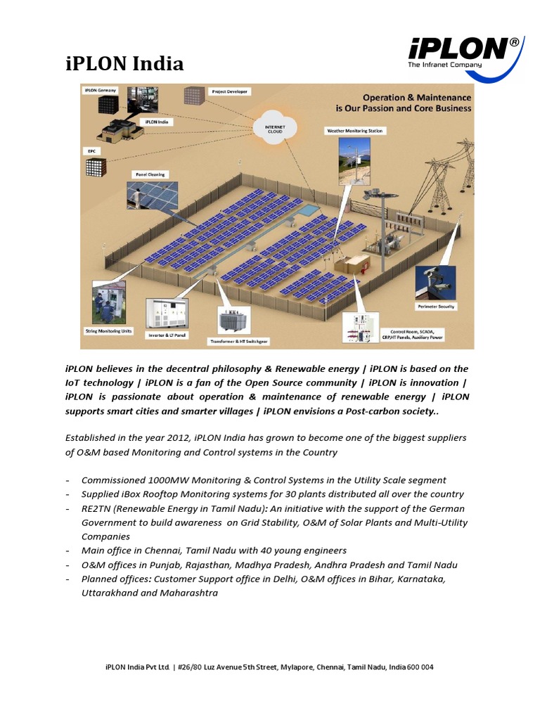 iPLON India Solutions | PDF | Internet Of Things | Electrical Engineering
