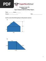 Geometry Cheat Sheet 3d Shape Formulas | PDF | Area | Volume
