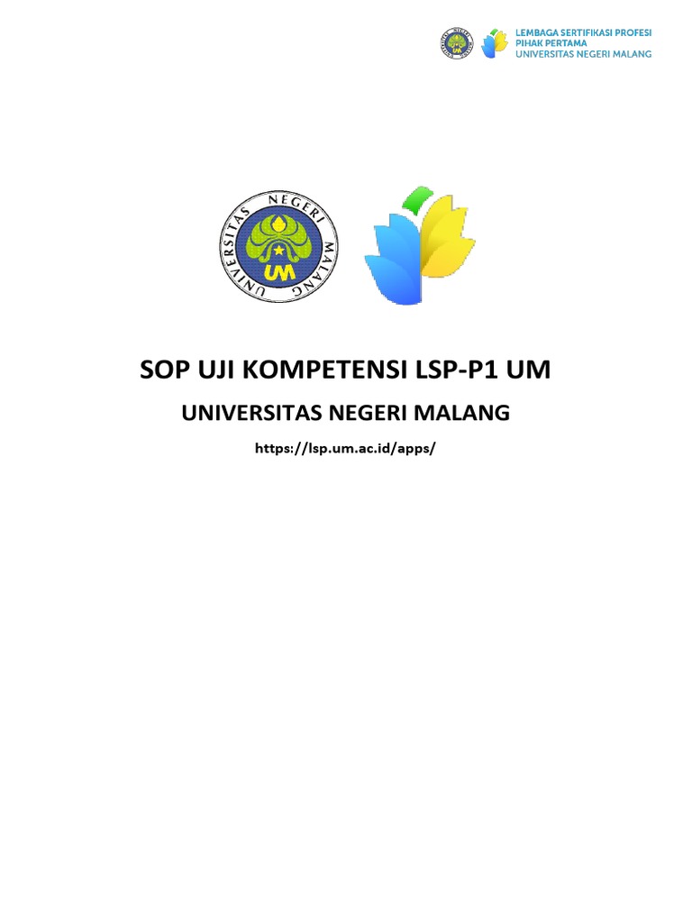 Sop Uji Kompetensi LSP p1 Um | PDF