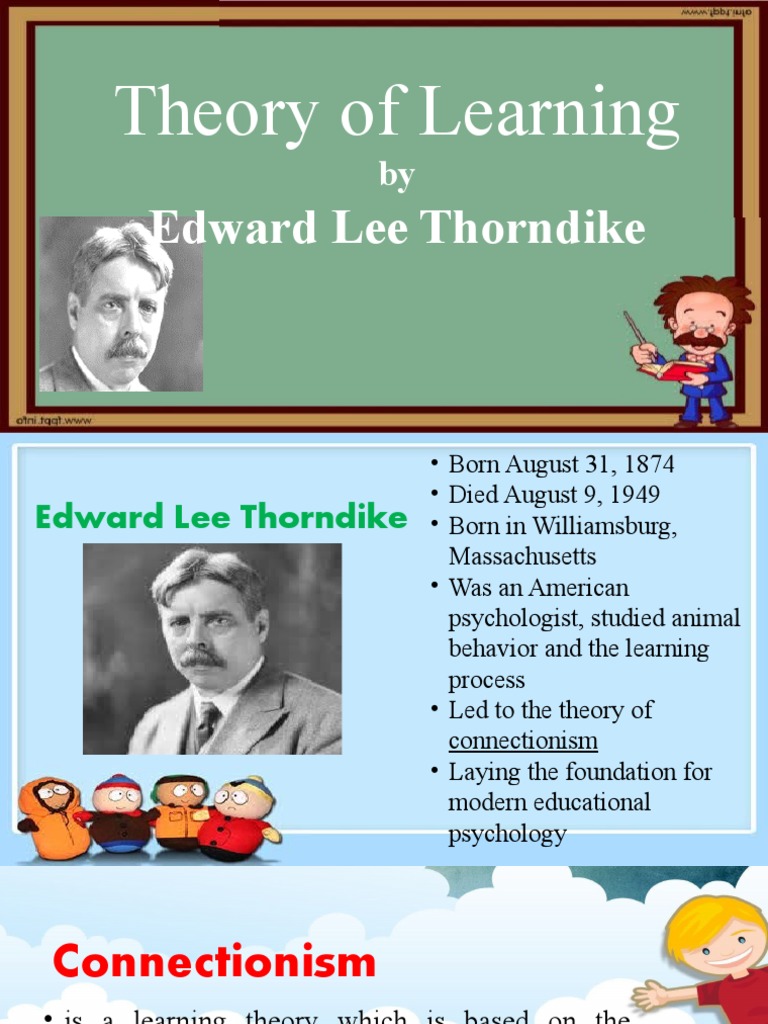 Educational Psychology Edward Thorndike