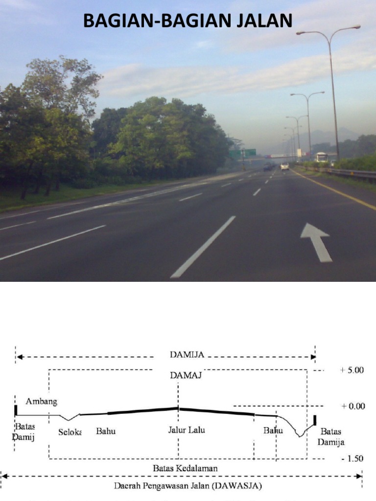 PGJ - 03 - Bagian-Bagian Jalan | PDF