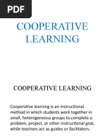 Cooperative Learning Structures | PDF | Teaching | Learning
