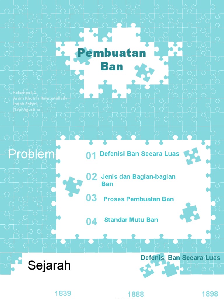 Proses Pembuatan Ban (Kelompok 1) | PDF